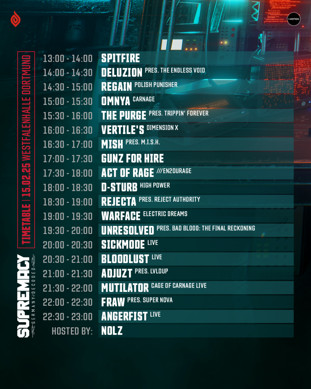 The Timetable of Supremacy 2025 - Germany Decoded is here! - Art of Dance